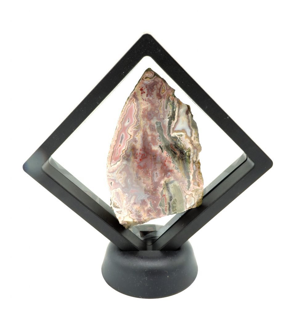 Transparent Floating Suspension Display Stand Jewellery Rocks Slabs ...