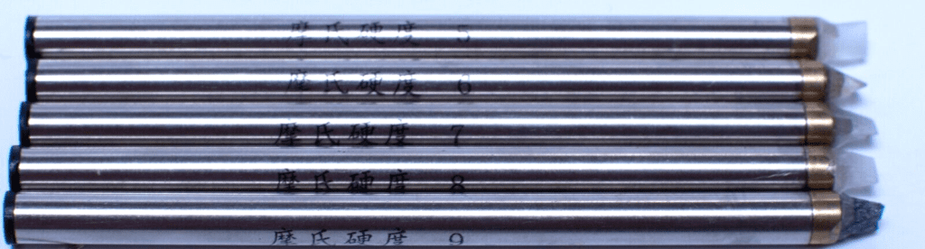 Mohs Hardness Test Kit 5-9 Scratch Test For Minerals Rocks Gems ...