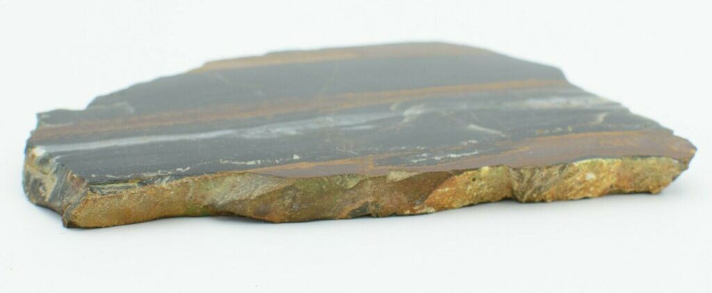 Polished Western Australian Chert Pyrite Slice Stone Slab Pilbara ...