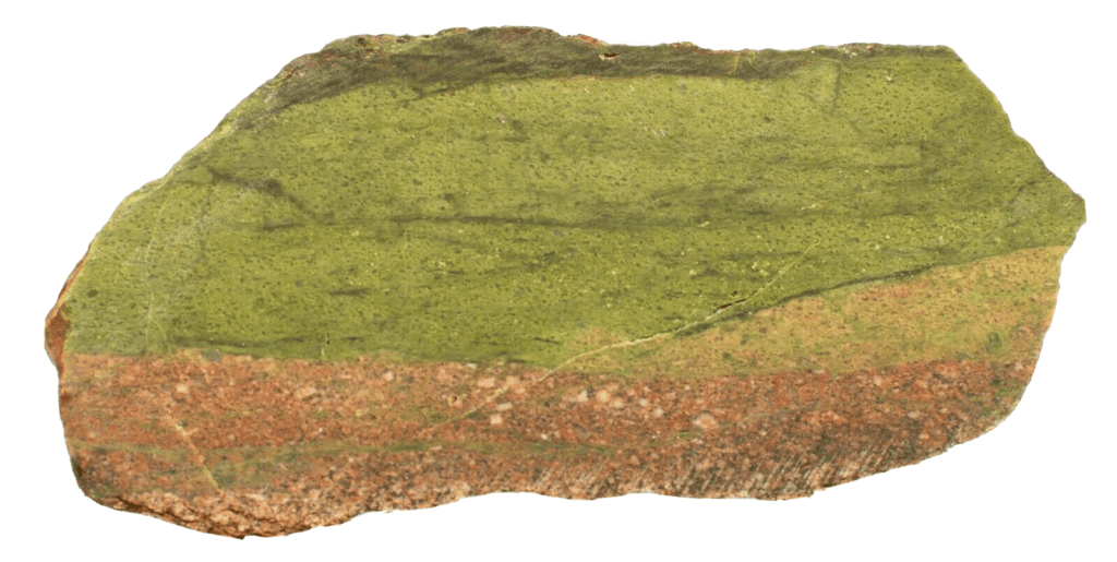 Western Australian Polished Epidotized Rhyolite Slice Pilbara Slab ...