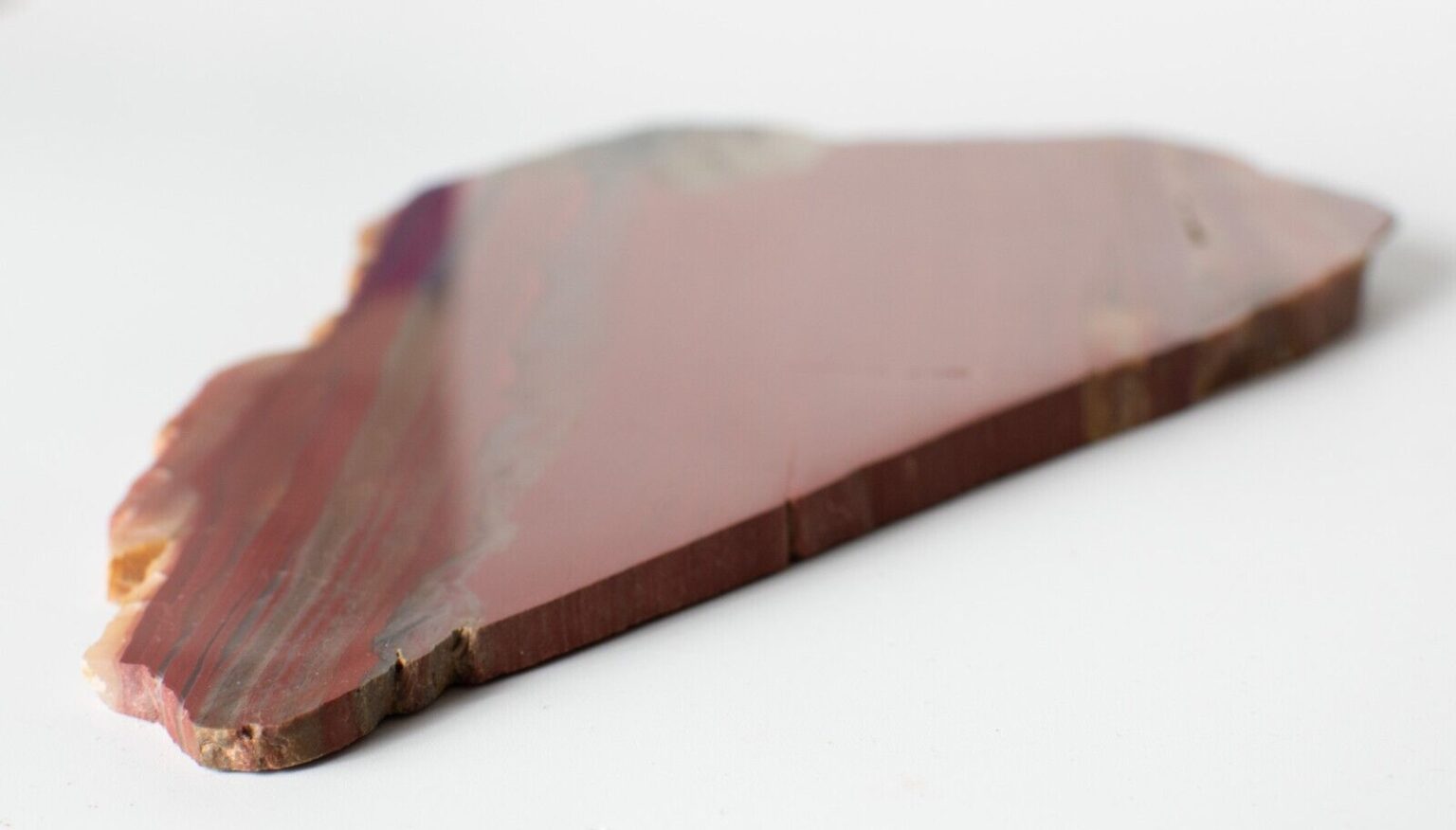 Polished Western Australian Marble Bar Chert Jasper Slice With Free ...