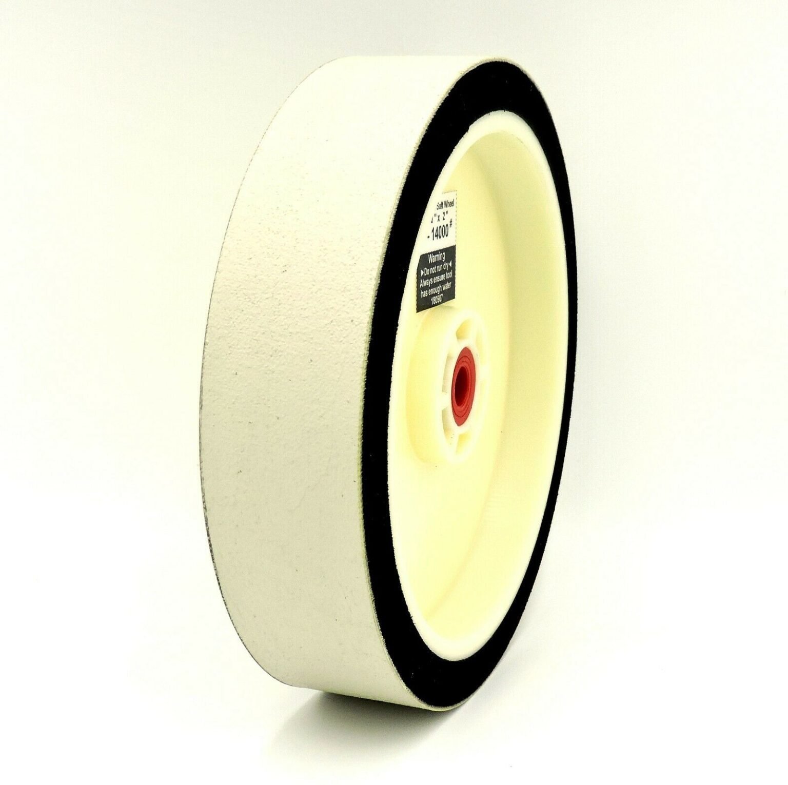 Premium Quality Diamond Resin Soft Wheel 14000 grit 8" x 2" Lapidary ...