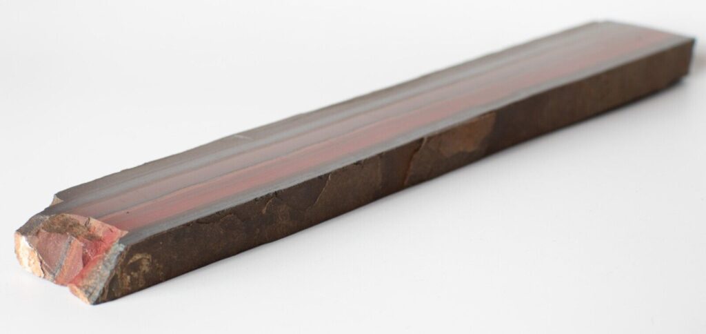 Polished Western Australian Banded Iron Jasper Slice Stone Slab Pilbara ...