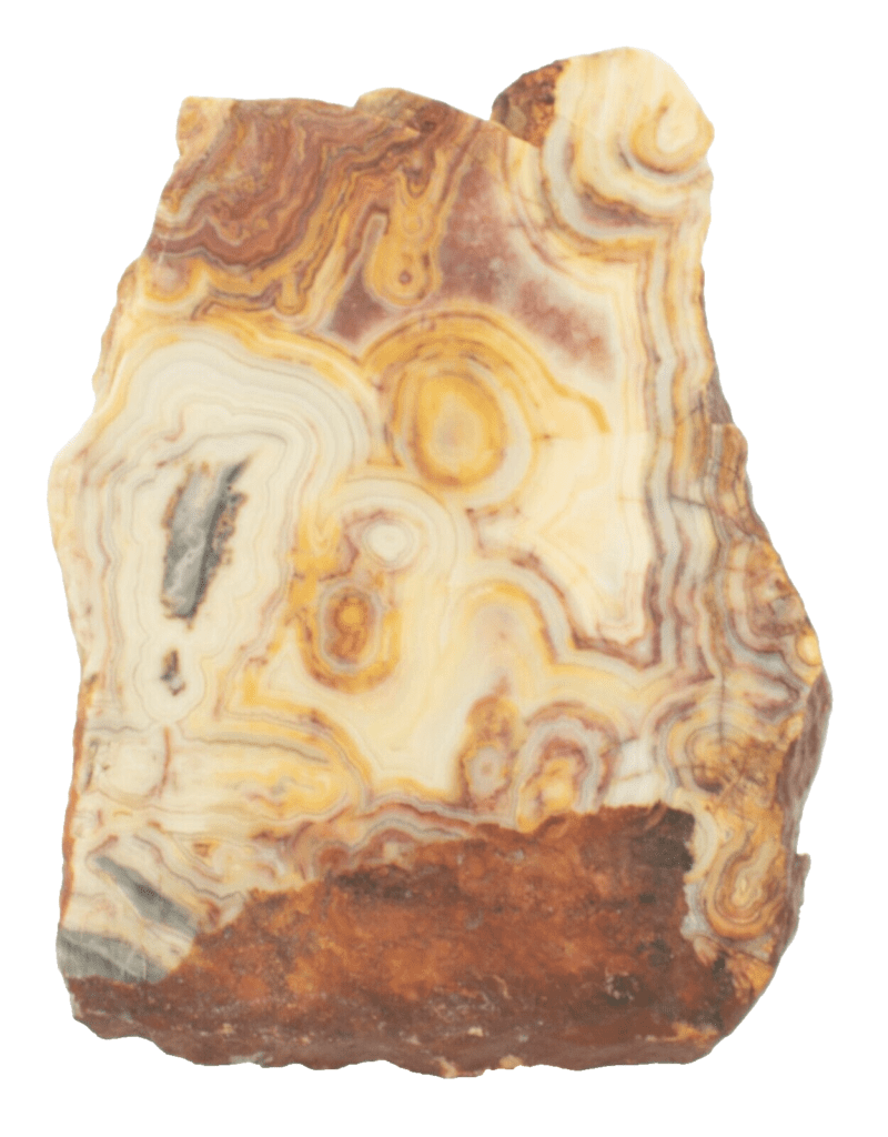 Polished Western Australian Crazy Lace Agate Slice Stone Slab Pilbara ...