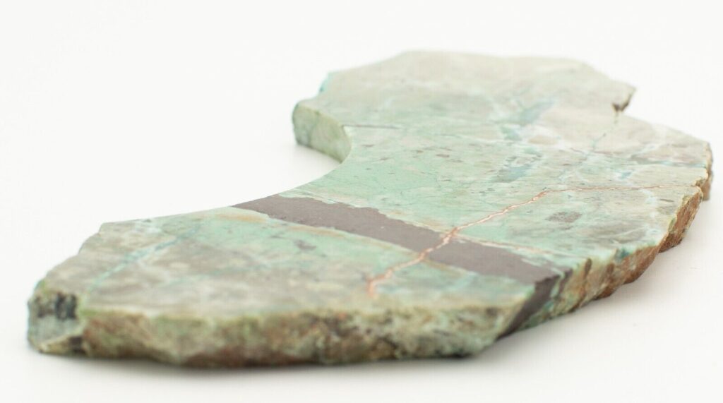 Polished Western Australian Chrysocolla Copper Slice Stone Slab Pilbara ...