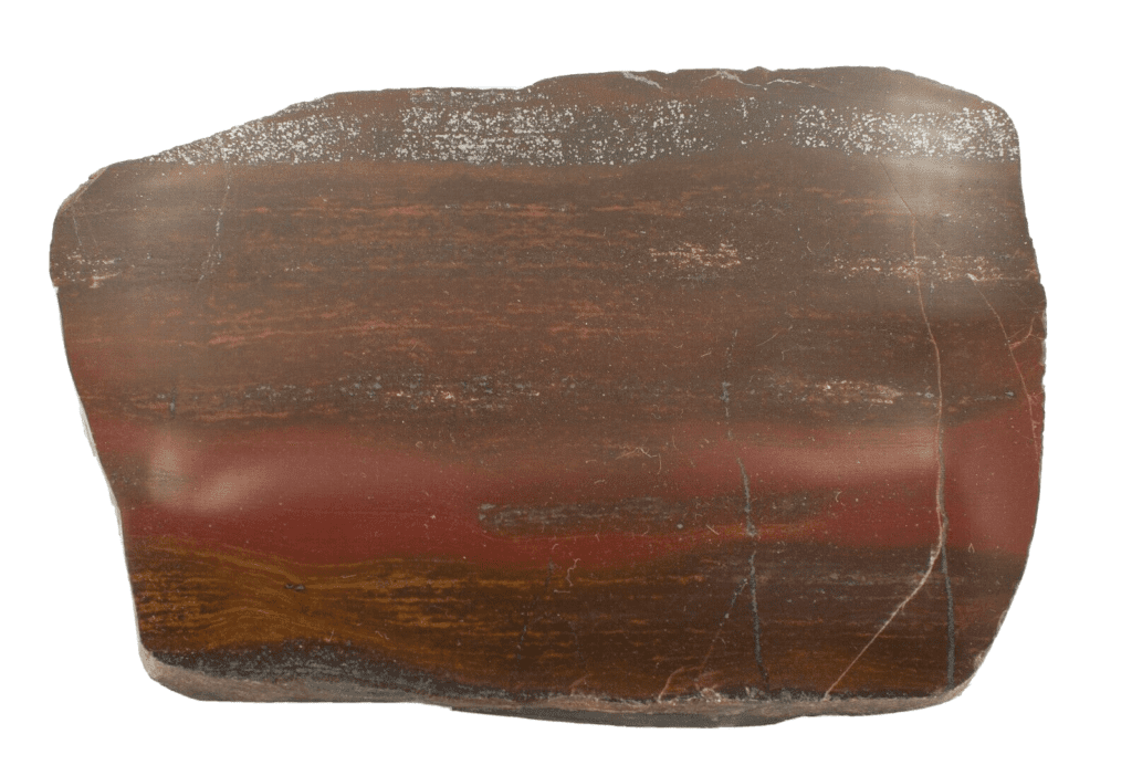 Polished Western Australian Banded Iron Jasper Slice Stone Slab ...