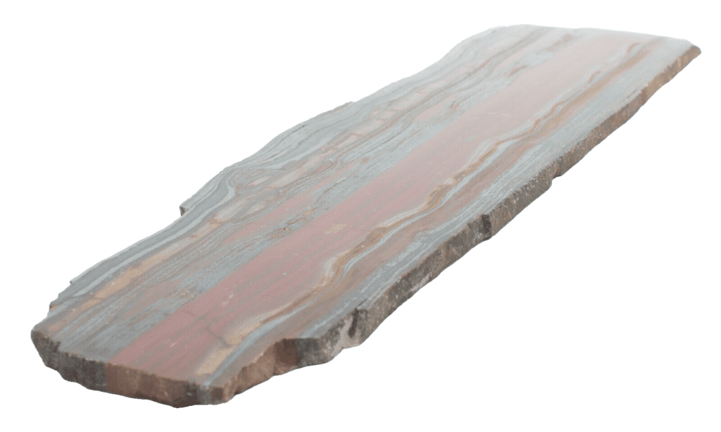 Polished Western Australian Banded Iron Jasper Slice Stone Slab Pilbara ...