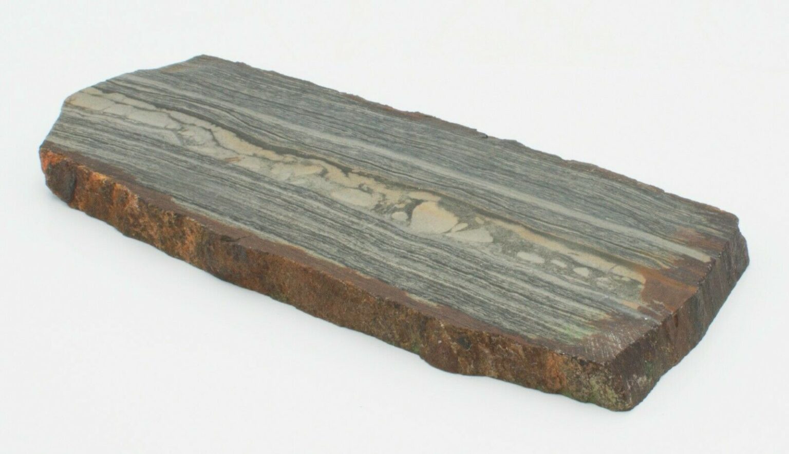 Polished Pilbara Brecciated Chert-Jasper Slice Western Australia Rock ...