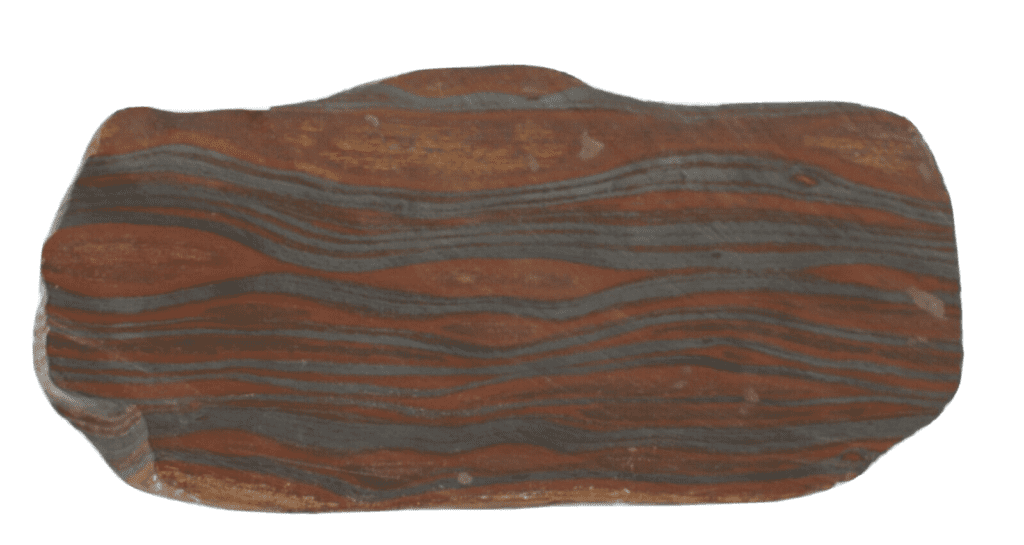 Polished Western Australian Banded Iron Jasper Slice Stone Slab Pilbara ...