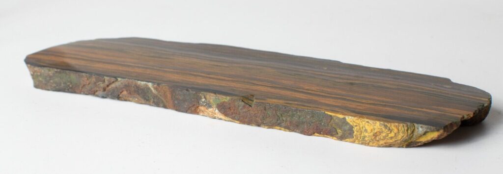 Polished Western Australian Banded Iron Jasper Slice Stone Slab Pilbara ...