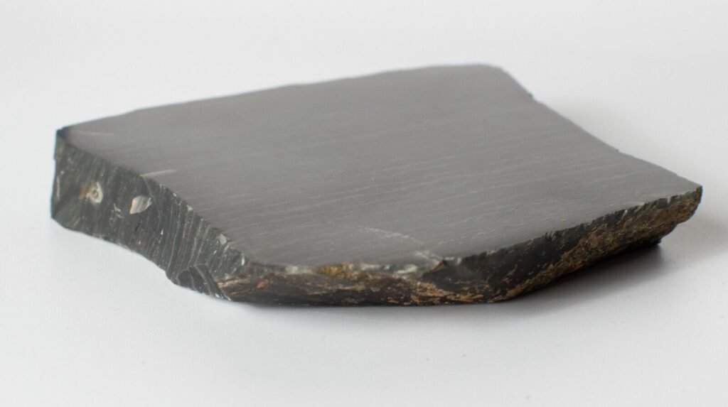 Polished Western Australian Black White Chert Slice Stone Slab Jasper ...