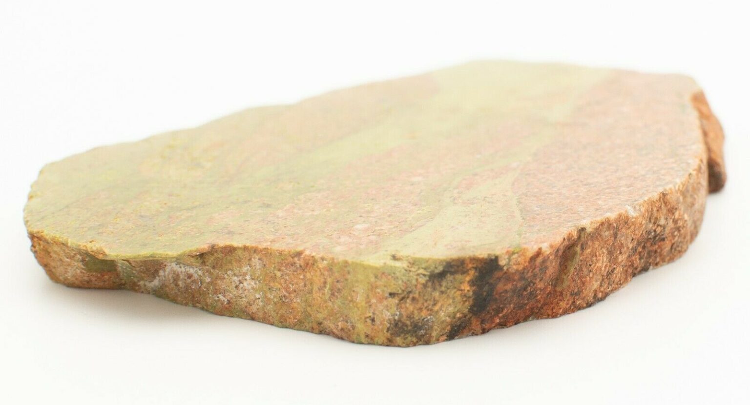 Western Australian Polished Epidotized Rhyolite Slice Pilbara Slab 004 ...