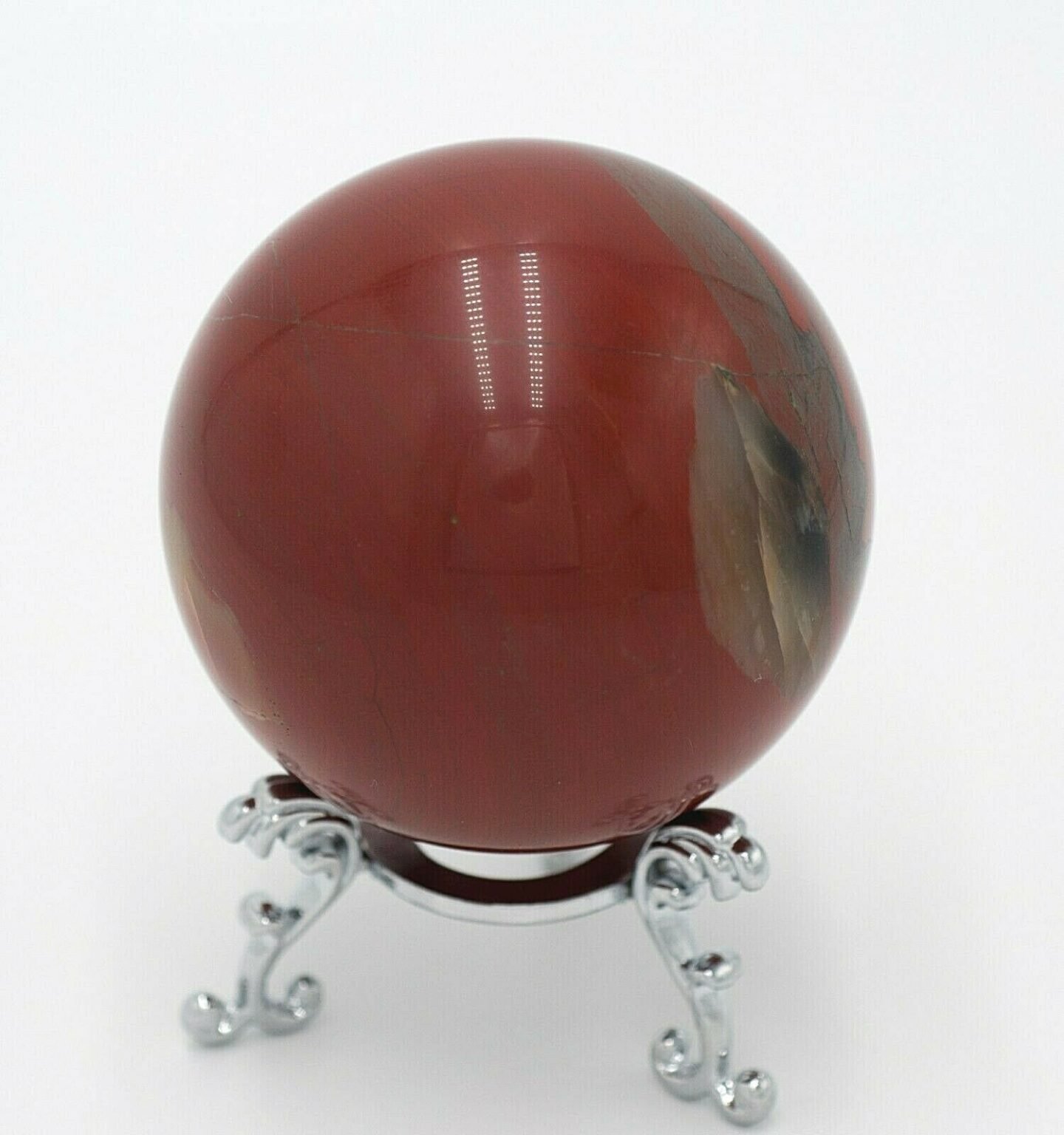 Marble Bar Polished Jasper Chert Sphere Western Australia 66mm Rock ...